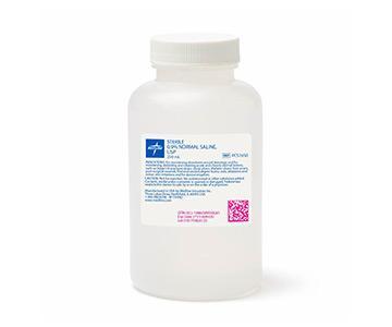 Medline Sterile Saline - 250 ml Bottle – InCare Products
