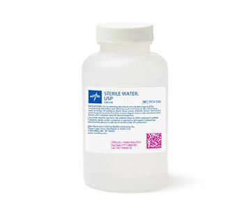 Medline Sterile Water - 250 ml Bottle – InCare Products